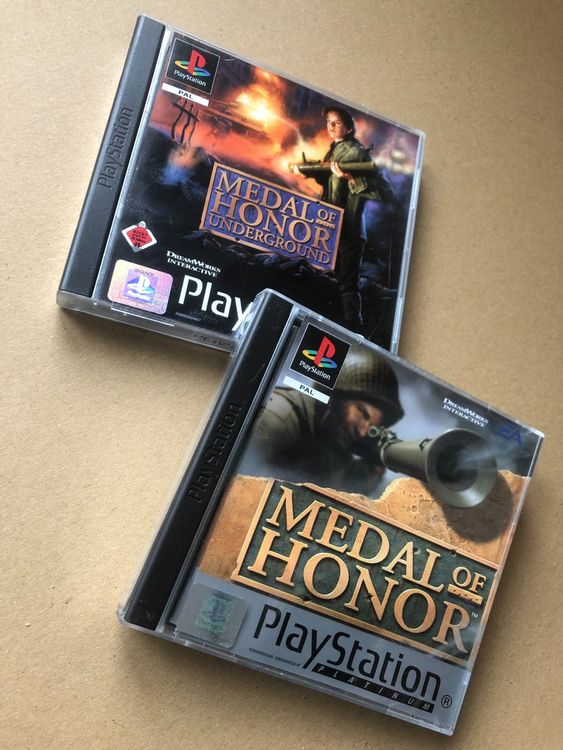 PS1 GAMES Playstation Spiele Medal of HONOR 1 2 WW2 ab Fr. 1 | Kaufen ...