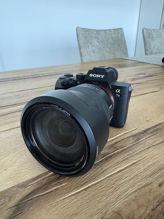 Sony Alpha 7 III Kit: FE 24-105 G OSS + UV Filter + Tasche (Neu (gemäss ...