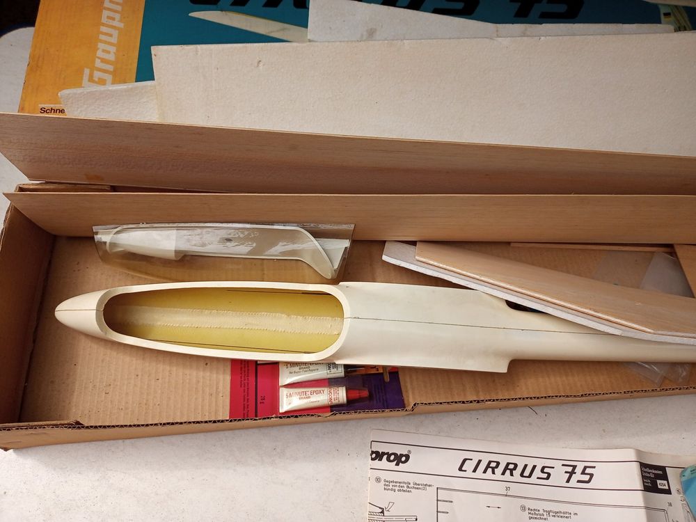 Graupner Cirrus 75 Segelflugmodell (3m Spannweite!) (Gebraucht) in ...