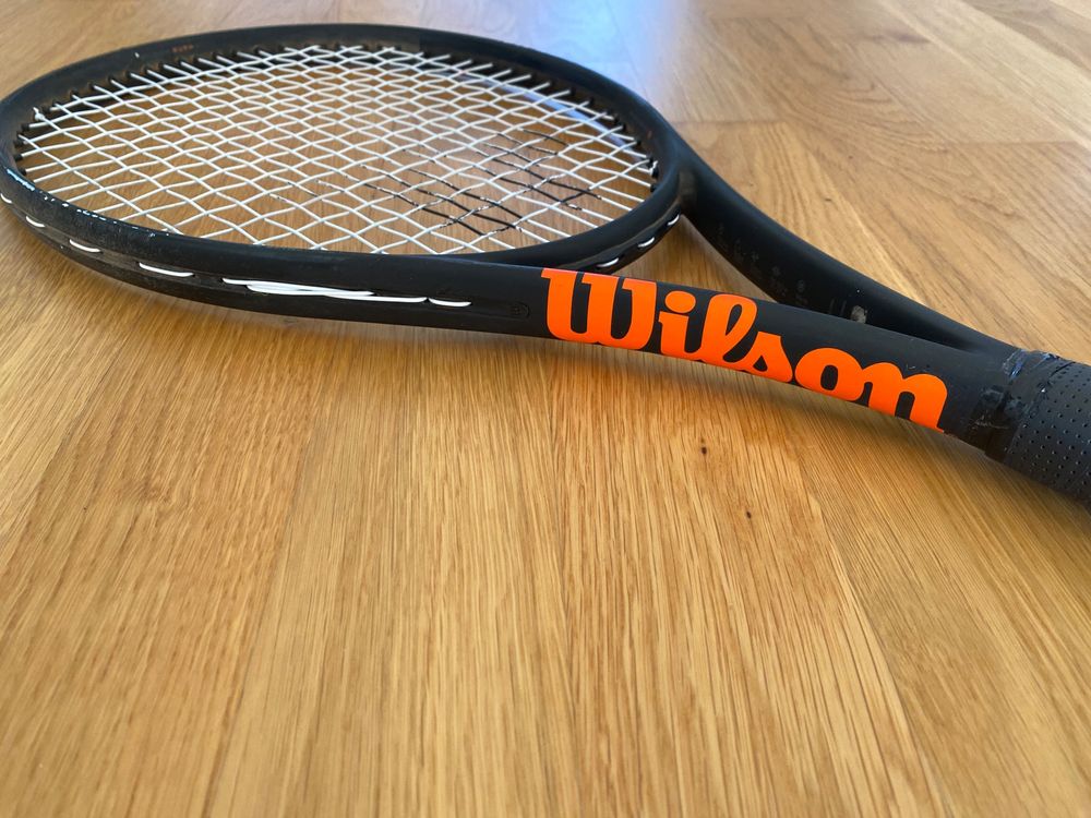 Tennisracket Wilson Burn 100S - Black Edition (2x) | Kaufen auf Ricardo