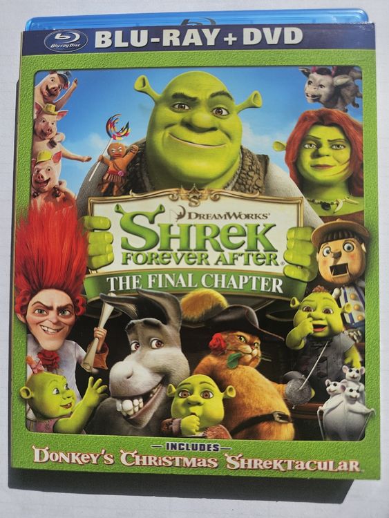 Shrek Forever After - Blu-ray + DVD - Top Zustand (Gebraucht) in Würenlos für CHF 1 – mit ...