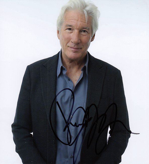Richard GERE TOP AUTOGRAMM / ORIGINALE (Gebraucht) in Egg b. Zürich für ...