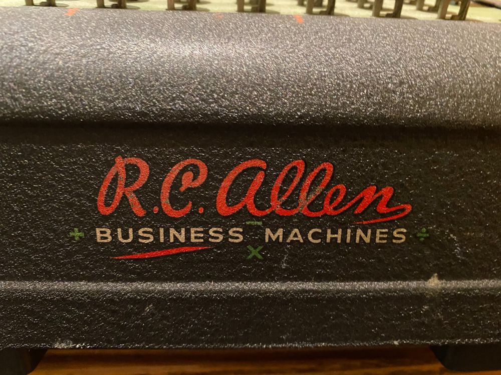 R.C.Allen Rechenmaschine | Kaufen auf Ricardo