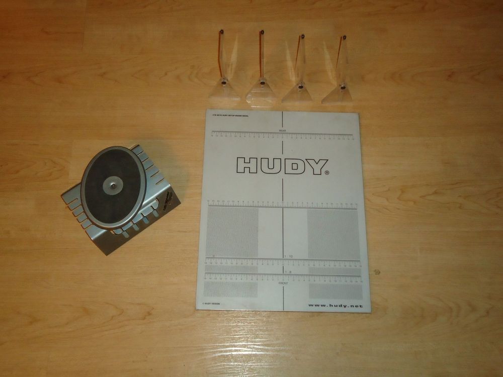 Hudy Setup Platte 1:10 / 1:8 mit Zubehör | Kaufen auf Ricardo