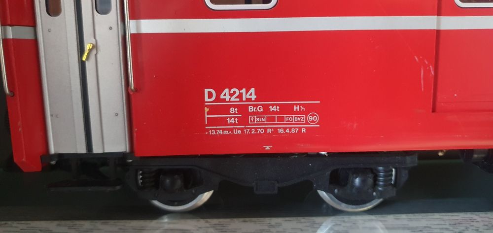 LGB: RHB GEPÄCKWAGEN D 4214 ROT OVP (Gebraucht) in Biglen für CHF 225 – mit Lieferung auf ...