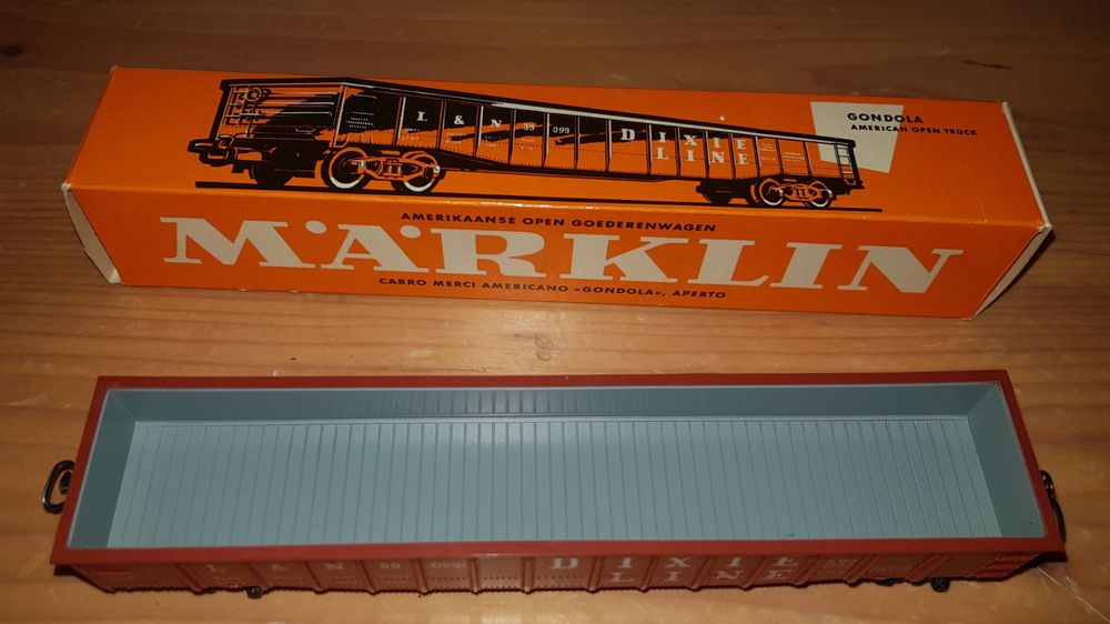 Märklin 4575 offener Amerikanischer Güterwagen mit OVP | Kaufen auf Ricardo