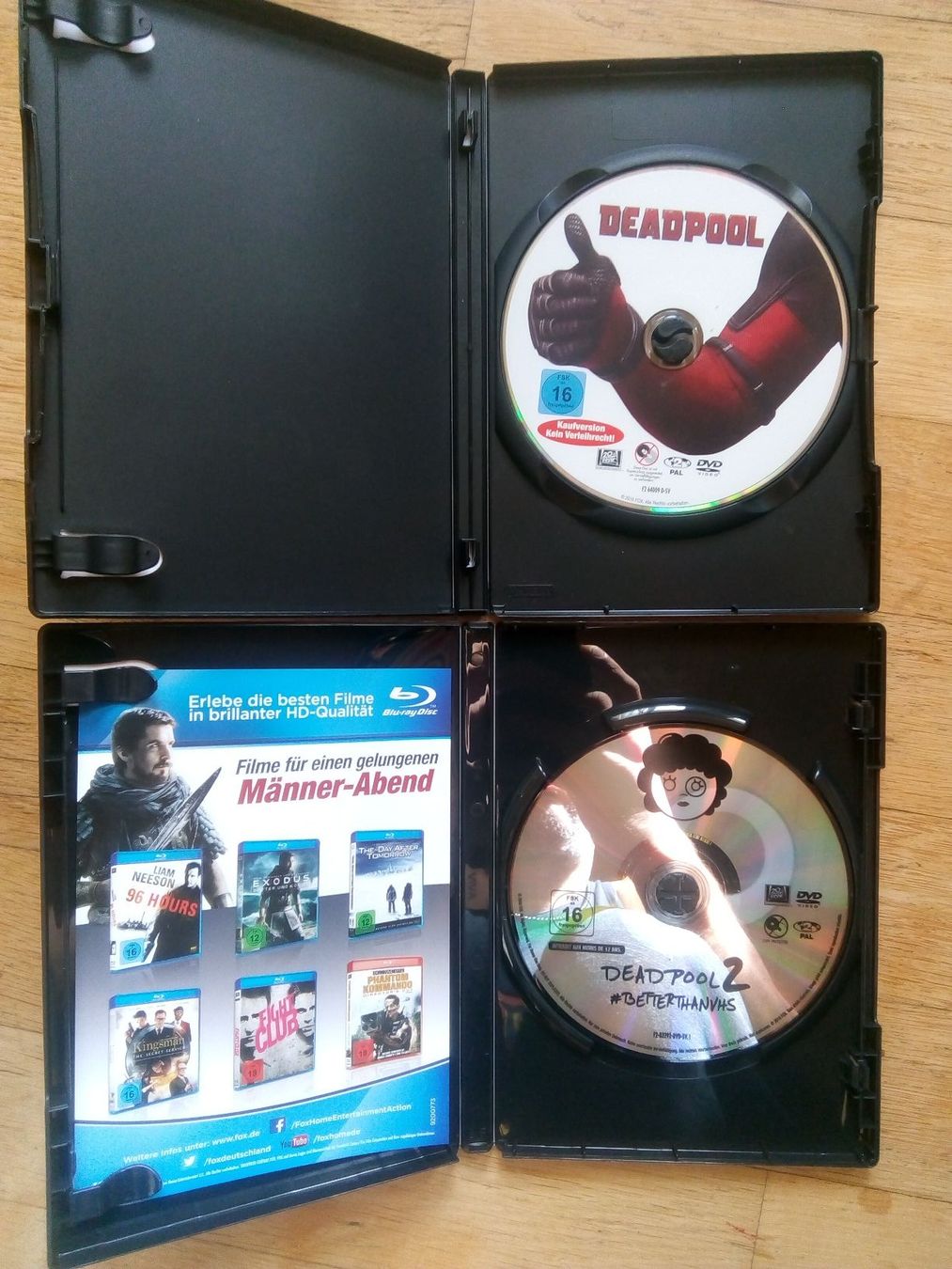 Deadpool (1 & 2) Doppelpack > De-En-Fr u.a.
