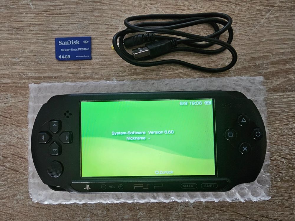Sony PSP Playstation Portable E1000er Modell / StreetPSP (Gebraucht) in ...
