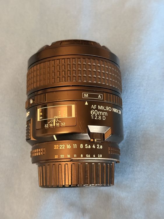 Nikon AF D Micro Nikkor 60mm 1:2.8 D - Top Zustand! (Gebraucht) in ...