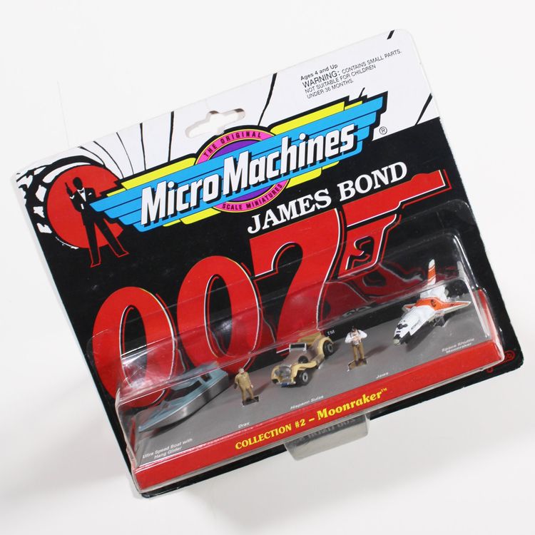 MICRO MACHINES JAMES BOND Set: Moonraker 1995 RAR (Neu und ...