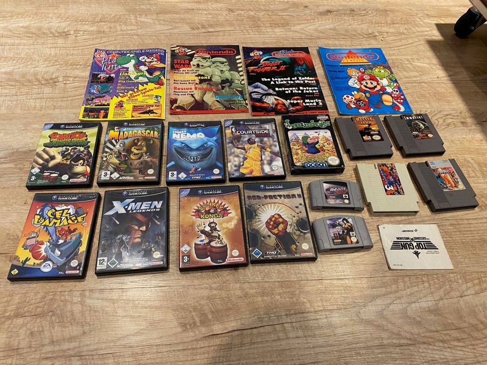 86 Games und Zubehör + Heft Magazine Club Nintendo Pokémon (Gebraucht ...