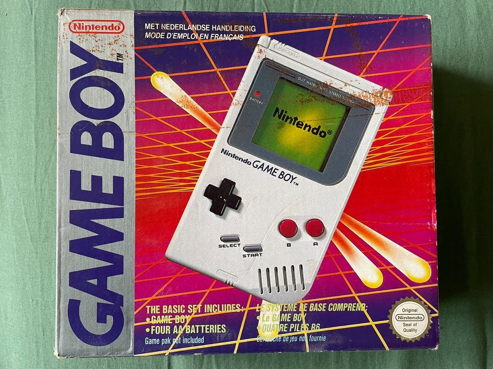 Nintendo Gameboy Tetris Complet + 2 jeux (Console réparée) (Gebraucht ...