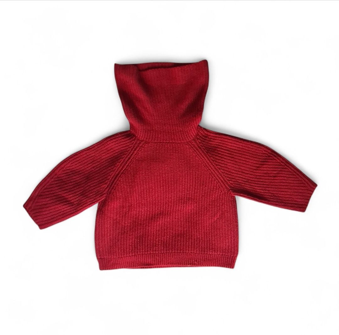 Pull col roulé GAP – Rouge vif, Taille L (Neuf (Voir description)) à ...