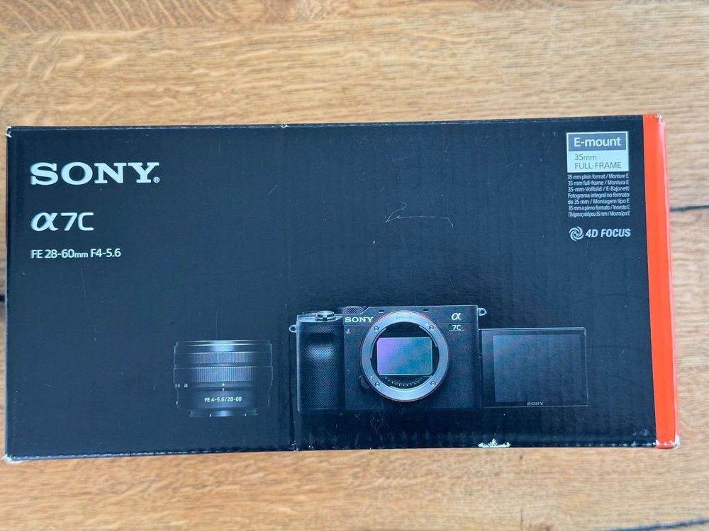 Sony Alpha 7C + 28-60mm | Kaufen auf Ricardo
