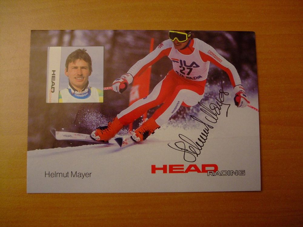 HELMUT MAYER(AUT) AUTOGRAMMKARTE | Kaufen auf Ricardo
