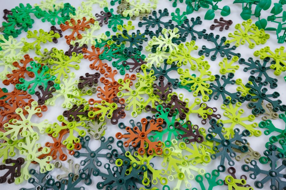 LEGO - 425 Stück - Lego Pflanzen, Blätter, Blumen, Gräser | Kaufen auf ...