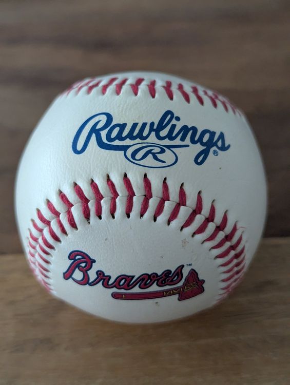 Baseball Ball der Atlanta Braves (Gebraucht) in Affoltern am Albis für ...