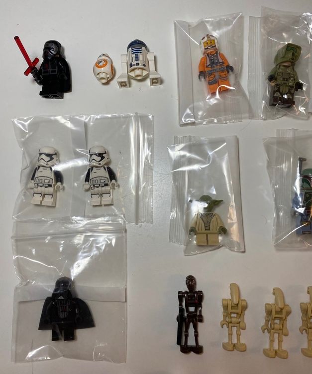 Star Wars Sammlung Lego minifiguren/ Preis ist verhandelbar (Gebraucht ...