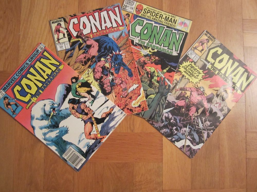 CONAN THE BARBARIAN!!!! 4 X ENGLISH-COMIC!!!! | Kaufen auf Ricardo