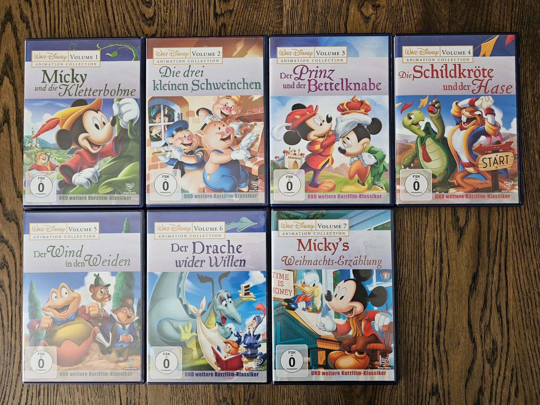Walt Disney Animation Collection - Komplett - Vol. 1-7 (DVD) (Gebraucht ...