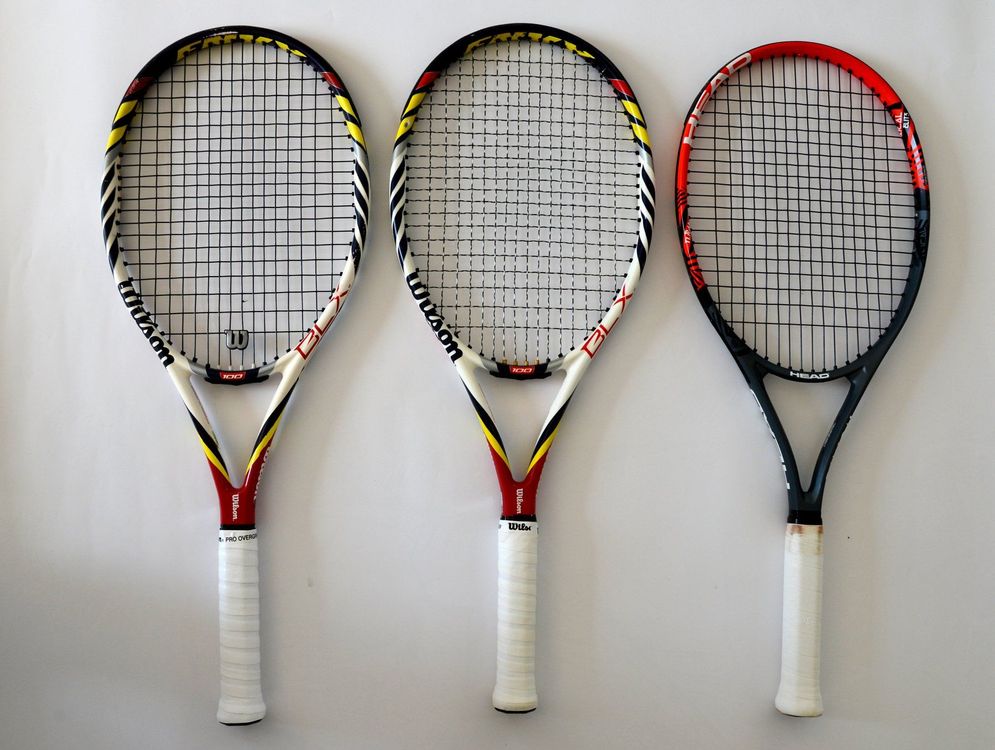 Drei Tennis-Rackets (Wilson + Head) | Kaufen auf Ricardo