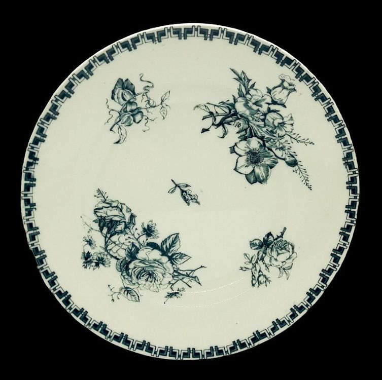 Sarreguemines U & Cie Linné Jugendstil Platte plat Ø 30 cm | Kaufen auf ...