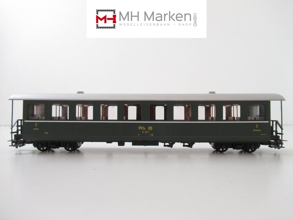 STL-Models 2201/6 Personenwagen 2.Kl. RhB DC GS H0m | Kaufen auf Ricardo