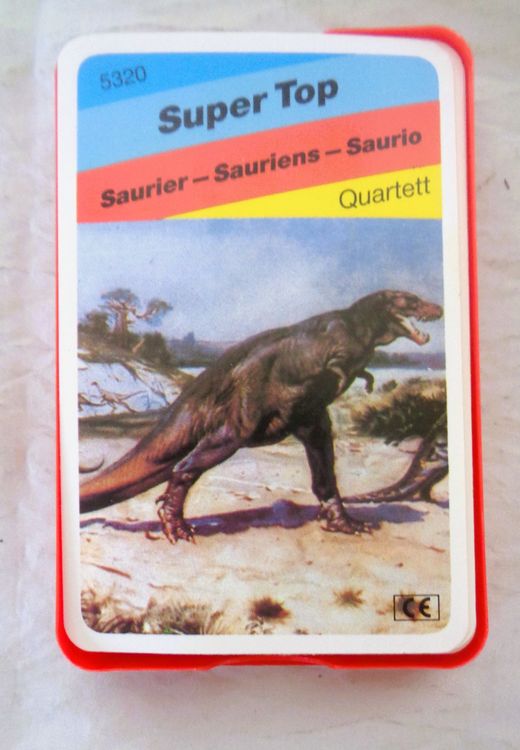 Dinosaurier Quartett - Saurier - Sauriens - Saurio (Gebraucht) in ...