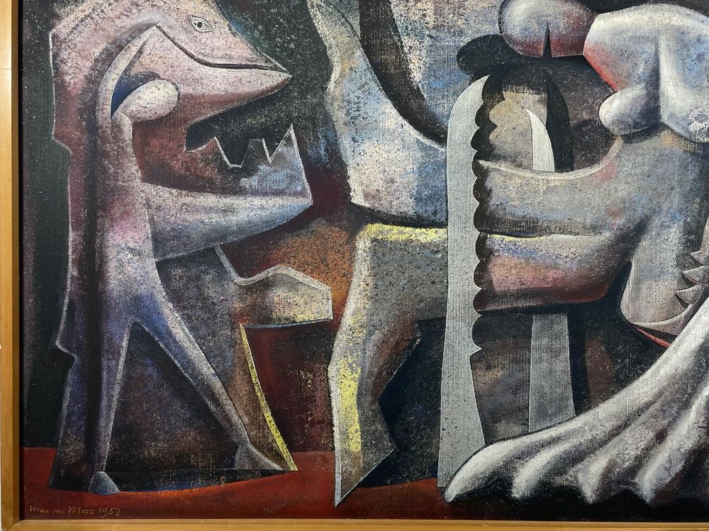 Max Von Moos (1903-1979) grosses Gemälde (Gebraucht) in Root für CHF ...