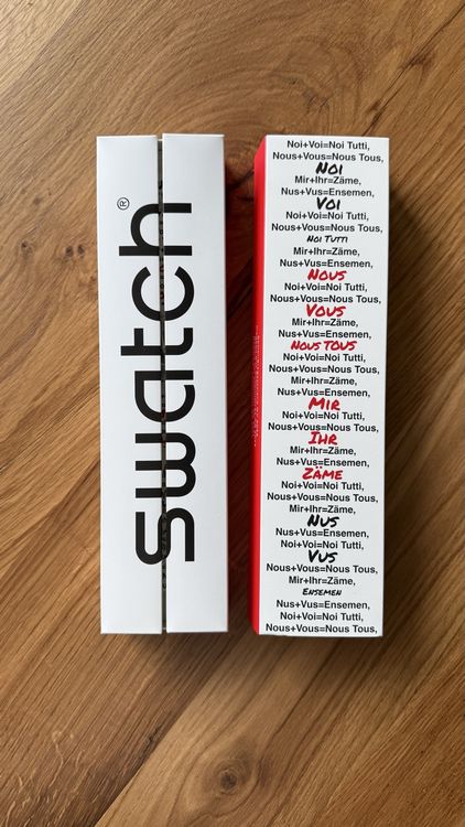 Swatch Aktionärs-Uhr 2026 (Neu und originalverpackt) in Zürich für CHF ...