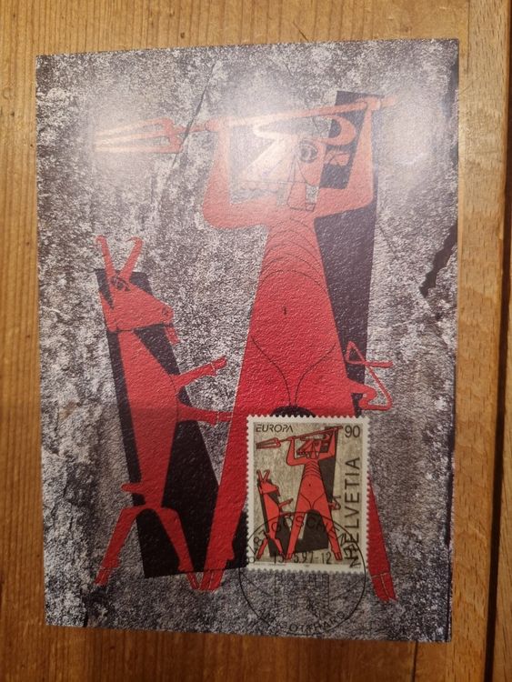 1997 FDC Maximumkarte Teufelsbrücke (Gebraucht) in Arni AG für CHF 3 – mit Lieferung auf Ricardo ...