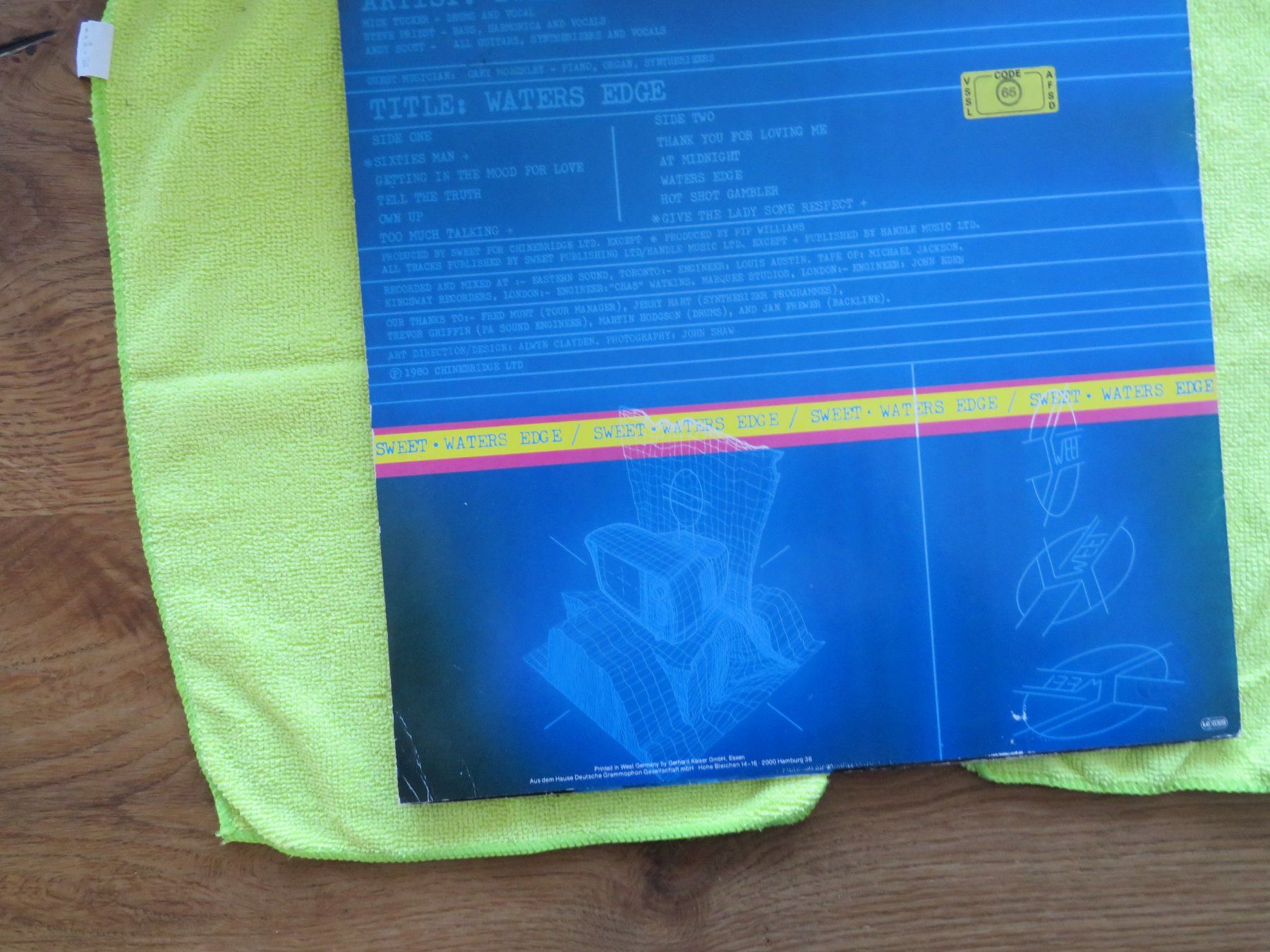The Sweet - Waters Edge LP, Polydor 1980, Top Zustand! (Neu (gemäss ...