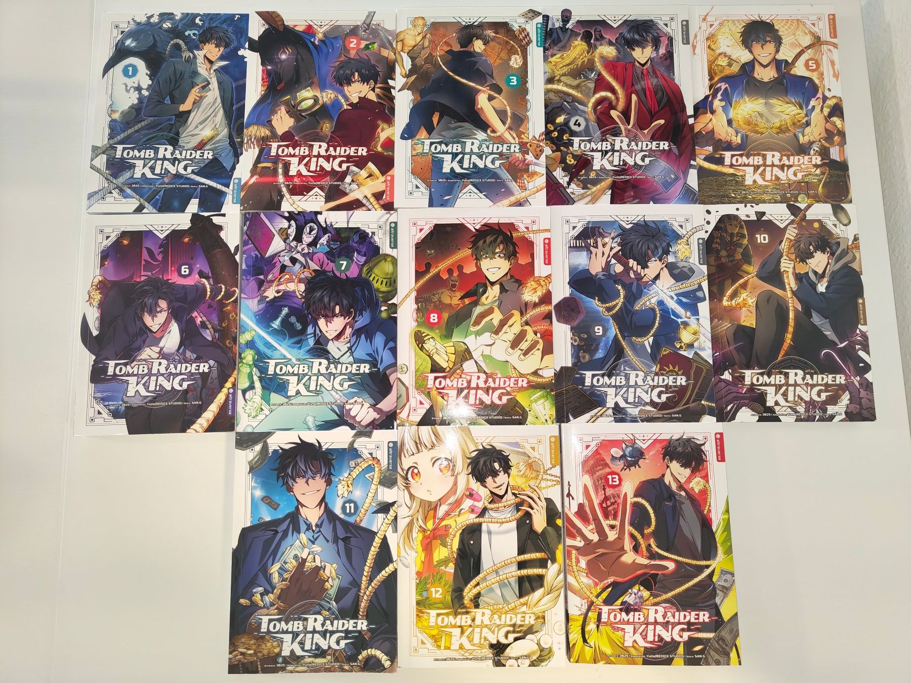 Manga/Webtoon/Manhwa: Tomb Raider King Band 1-13, mit Extras (Gebraucht ...