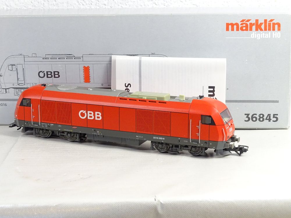Märklin 36845 ÖBB BR2016 082-6, Rot, Digital, H0,WS/AC,OVP (Gebraucht ...