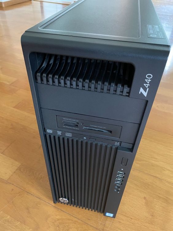 HP Workstation Z440, 32GB RAM, 500GB SSD | Kaufen auf Ricardo