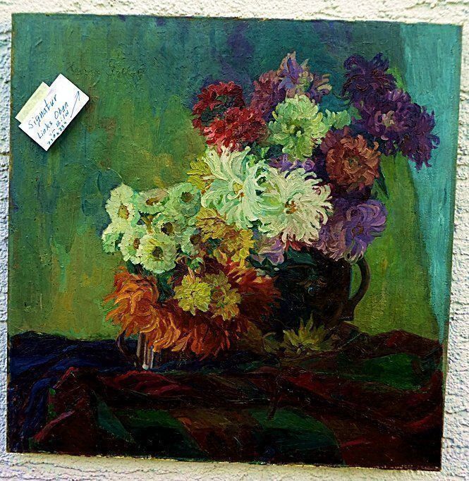 ANTIKEN BLUMEN BILD SIGNATUR IM BILD (Gebraucht) in Spreitenbach für CHF 498 – nur Abholung auf ...