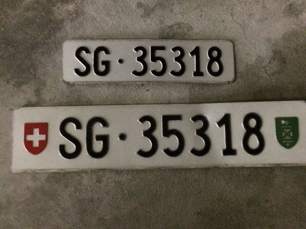 5-stellige SG Autonummer abzugeben (Gebraucht) in Abtwil SG für CHF 399 – mit Lieferung auf ...