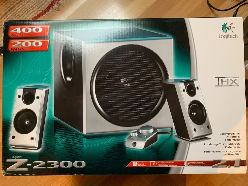 Logitech Z-2300 400W THX 2.1 | Kaufen auf Ricardo
