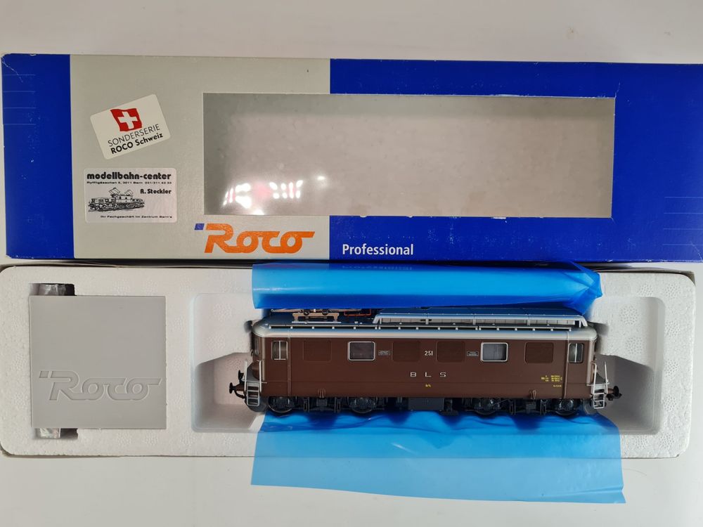 ROCO 69882.1 Lokomotive Ae 4/4 BLS digital AC H0 1:87 (Neu (gemäss Beschreibung)) in Blumenstein ...