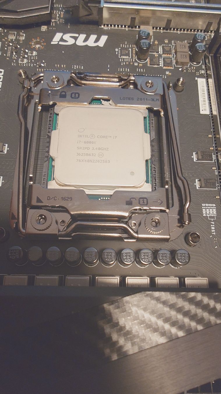 MSI Mainboard X99A Gaming Pro Carbon Inkl. CPU 32GB DDR4 Ram (Gebraucht ...