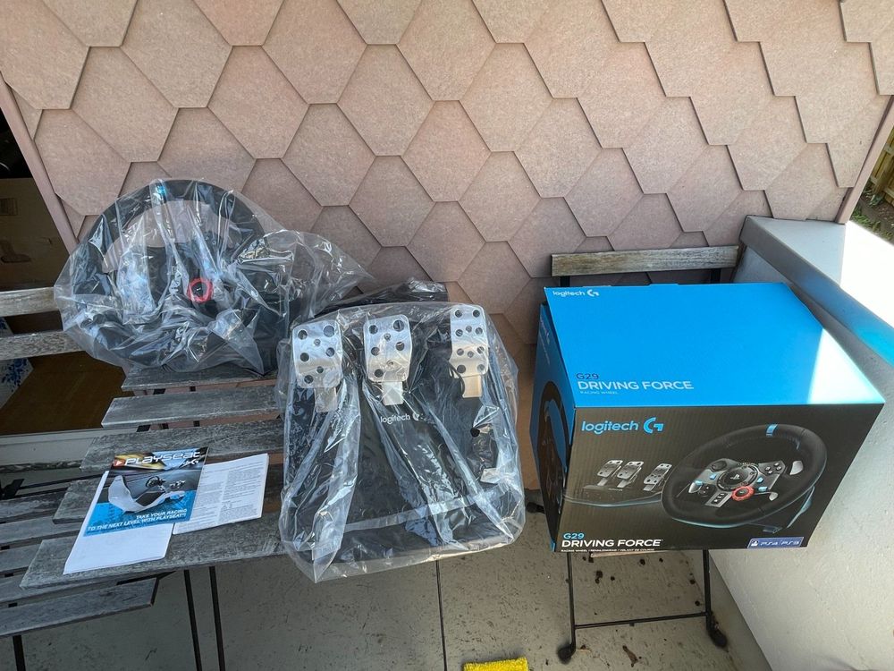 Logitech G29 Driving Force Gaming Lenkrad | PS4 | Windows | Kaufen auf ...