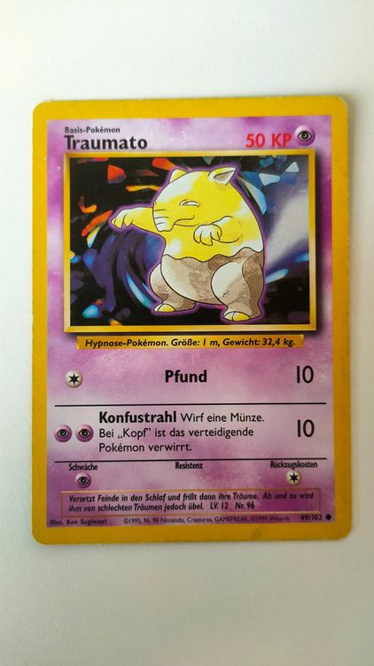 Traumato - Pokemon - Basis (Gebraucht) in Subingen für CHF 2 – mit ...