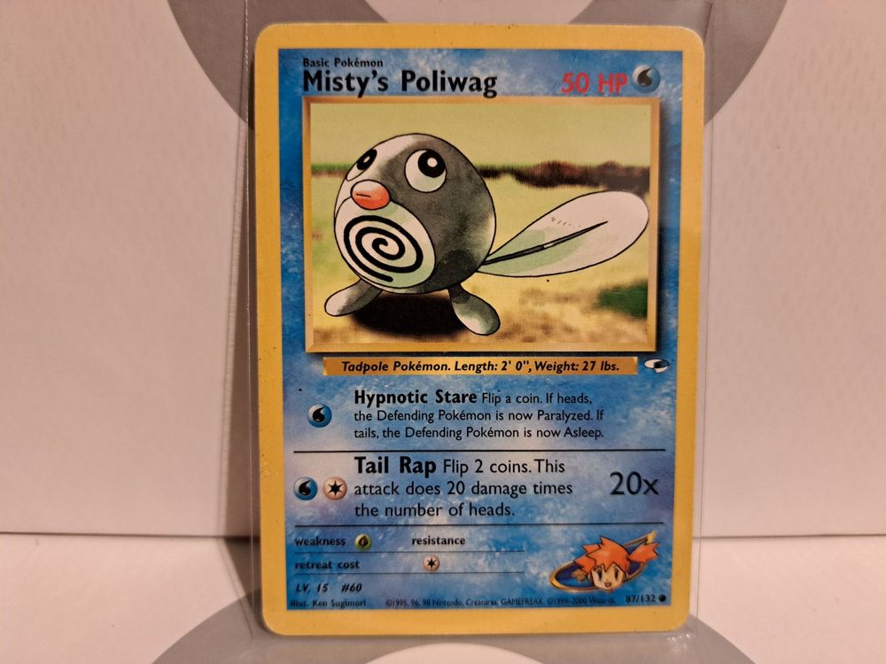 MISTY'S POLIWAG GYM HEROES POKEMON KARTE 2000 (Gebraucht) in Uerzlikon ...