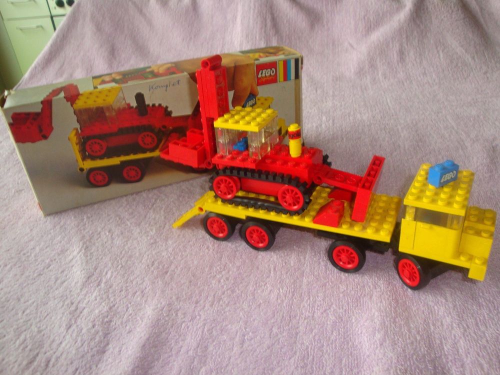 vintage LEGO 376 Bagger auf LKW in OVP | Kaufen auf Ricardo