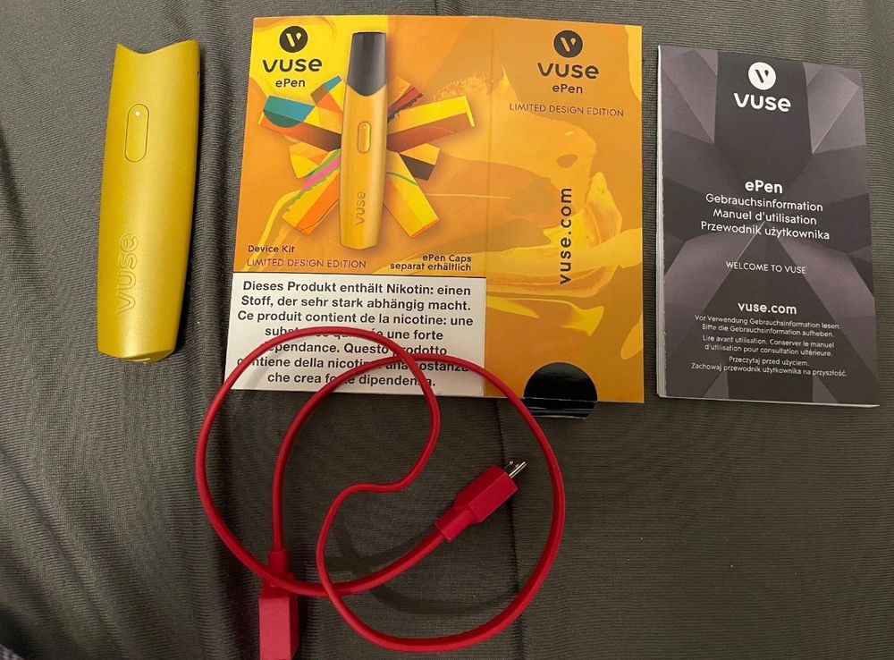 vuse pen elekto zigarette nikotin stik stic kiosk tabak 1.- (Neu und ...