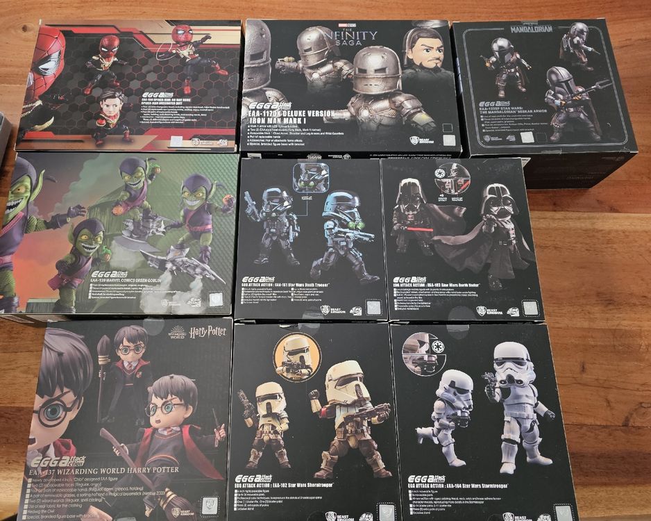 Beast Kingdom Egg Attack Actionfiguren Set | Kaufen auf Ricardo