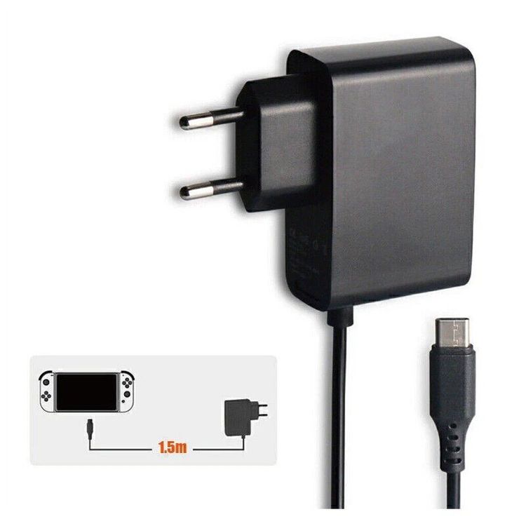 Ladegeräte Netzteil Nintendo Switch 2 Ladekabel AC Adapter (Neu (gemäss Beschreibung)) in ...