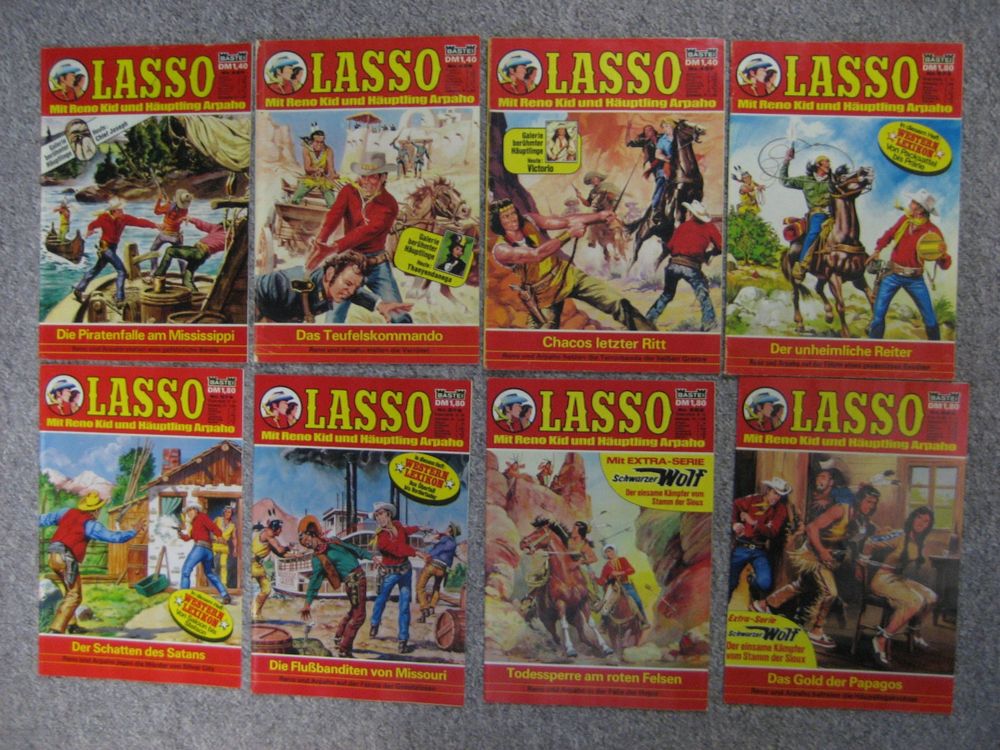 8 Lasso Comics (Gebraucht) in Bottighofen für CHF 14 – mit Lieferung ...
