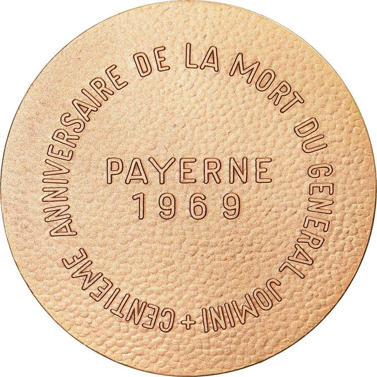 RARE 1969 Centième Anniversaire de la mort du Général Jomini (Neu und ...