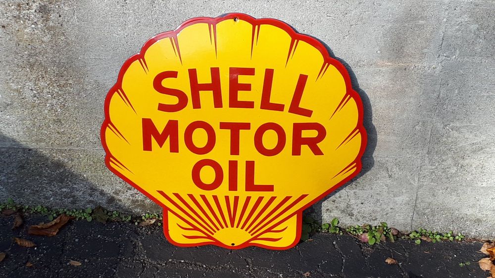 Emailschild Shell (Gebraucht) in Zürich für CHF 187 – mit Lieferung auf Ricardo kaufen